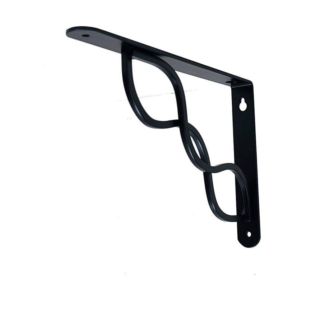 Home Decorators Collection 9 in.Triple Scroll, Black 27792PKLHD-3 - The ...