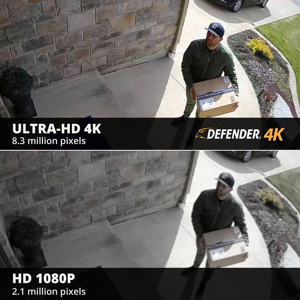 Buy Vision Ultra HD 4K (8MP) 4 Channel 1TB DVR Wired Security Camera ...