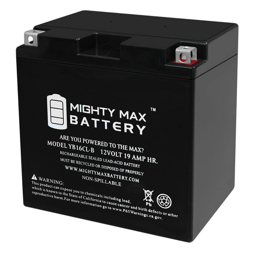 MIGHTY MAX BATTERY YB16CL-B 12V 19Ah Battery for YAMAHA Wave Runner All ...