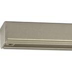 Progress Lighting Alpha Trak 8 ft. Brushed Nickel Track Section P9105-09