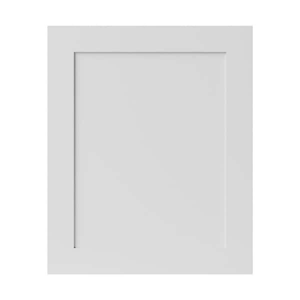 Sinber 23.5 in. W x 0.7 in. D x 28.5 in. H in White Shaker Kitchen ...