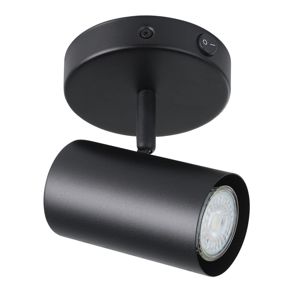 Reviews for Eglo Calloway 0.47 ft. Black Hard Wired Fixed Track ...