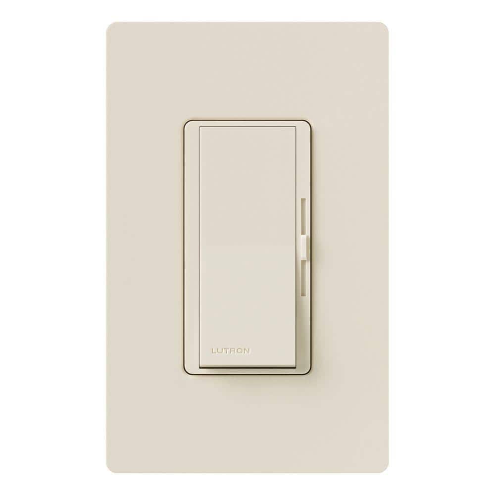 Lutron Diva 3-Speed Fan Control with Wallplate, Single-Pole/3-Way, 1.5 ...