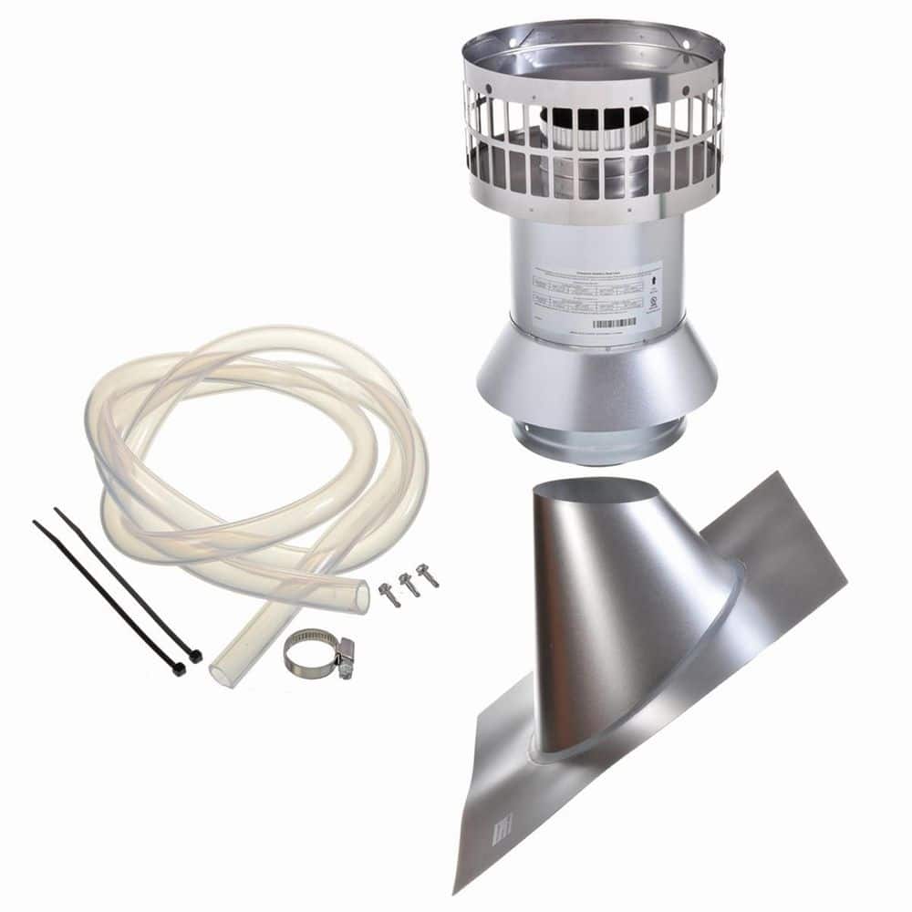 Rheem ProTech Stainless Steel Concentric (3 in. /5 in. ) Direct Vent ...