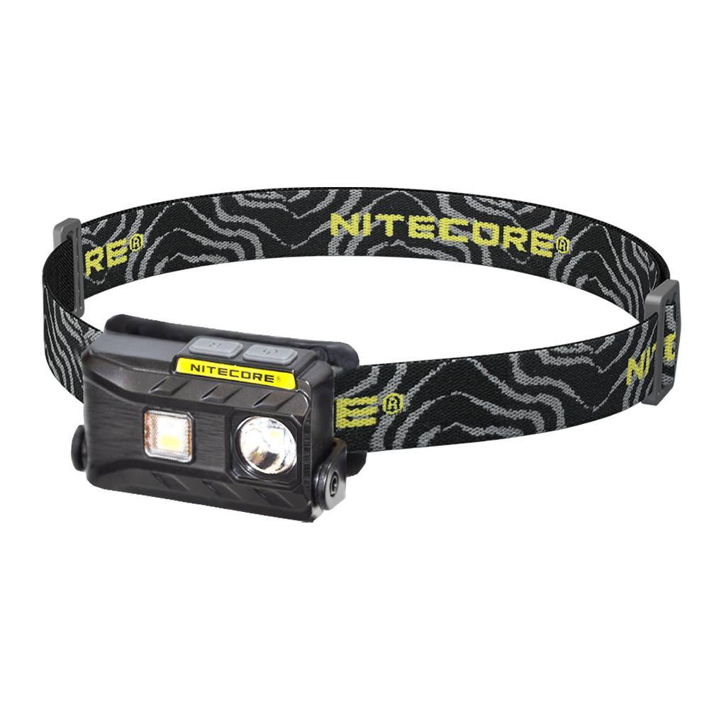 NITECORE NU Series 360-Lumen LED Rechargeable Headlamp with White Red ...