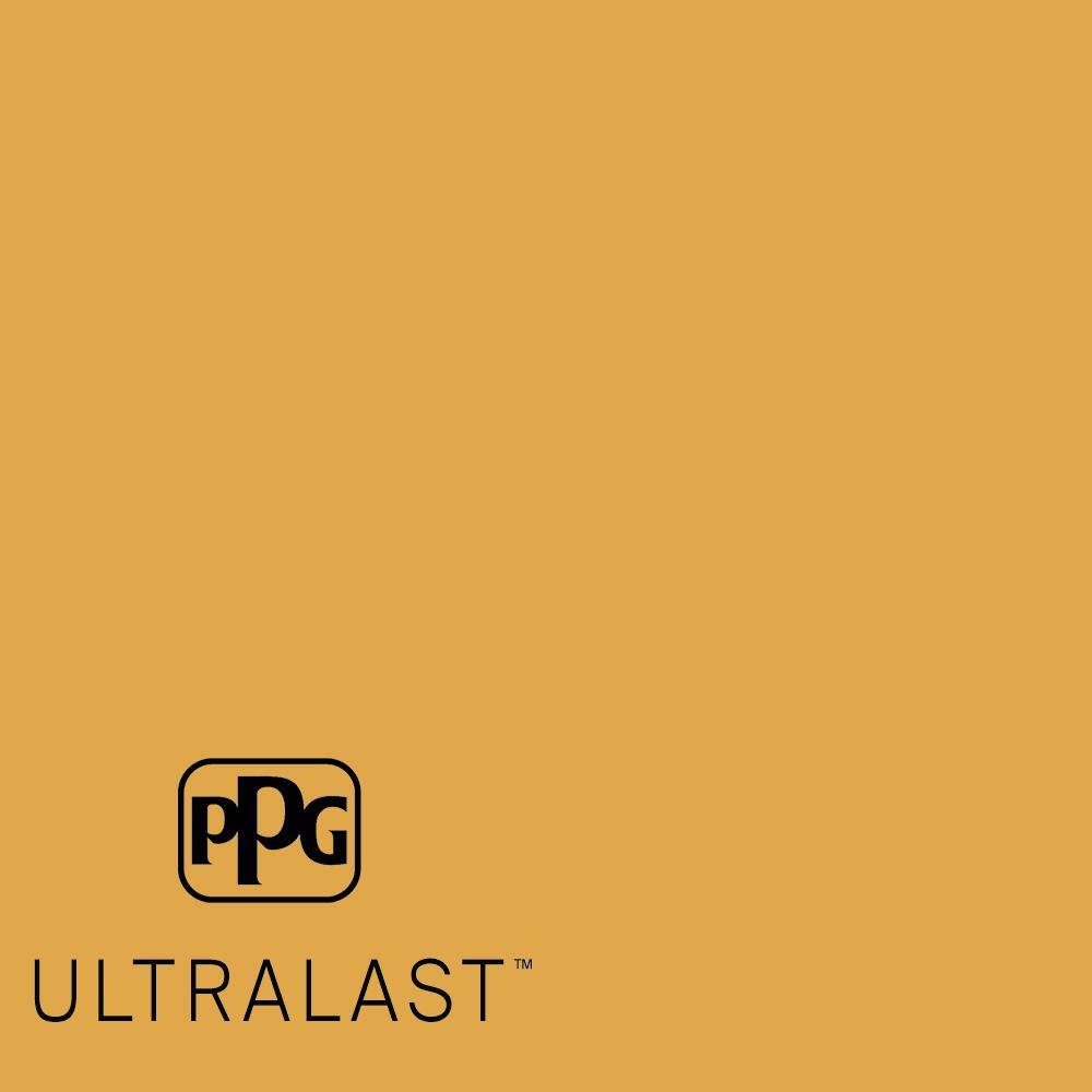 PPG UltraLast 1 qt. PPG1209-6 Brass Mesh Eggshell Interior Paint and ...