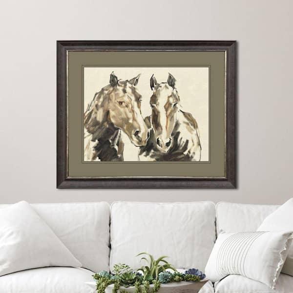 Paragon Equine Sketch by Hegre 1 Piece Framed Giclee Animal Art Print ...