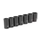 TEKTON 1/2 in. Drive External Star Impact Socket Set (9-Piece) (E10-E24 ...