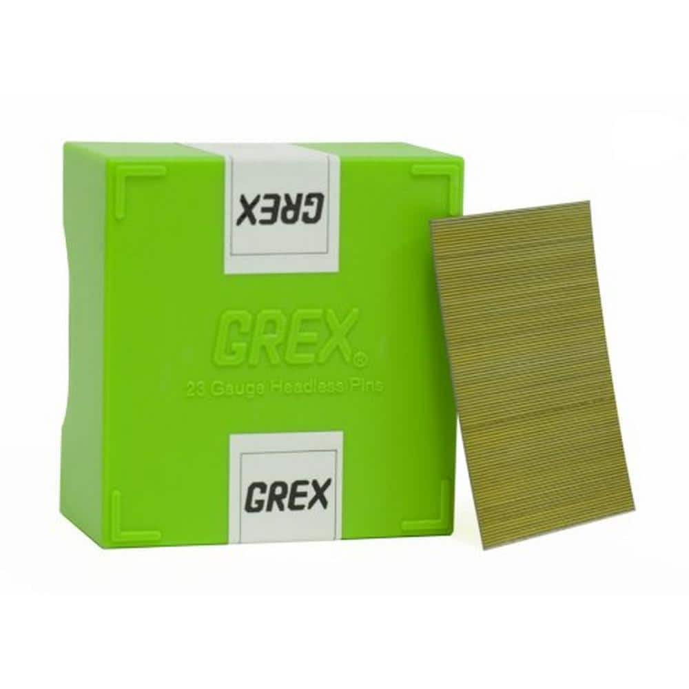 Grex 2 in. 23-Gauge Galvanized Headless Pins (10M-Box)-P6/50L - The ...