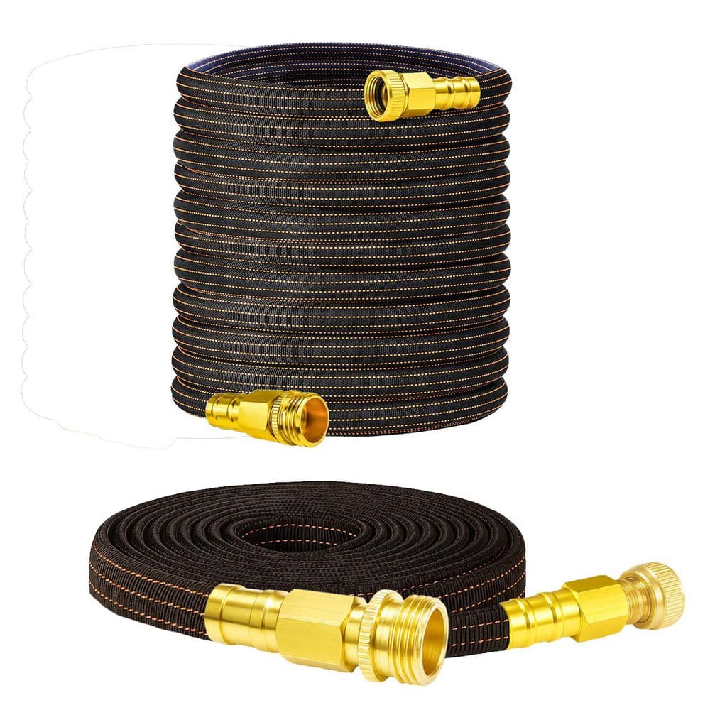 Misopily 90 Degree Garden Hose Adapter with Shut Off Valve 3/4 Solid ...