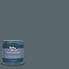 BEHR ULTRA 1 qt. #N470-6 Whale Gray Extra Durable Satin Enamel Interior ...