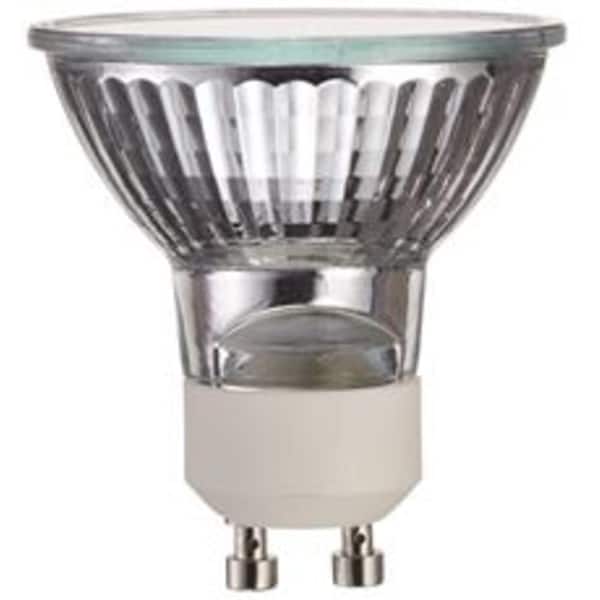 Philips 50-Watt MR16 Bi Pin GU10 Base Soft White (2700K) Flood Halogen ...