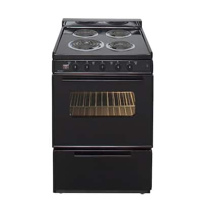 24 in. - Black - Electric Ranges - Ranges - The Home Depot