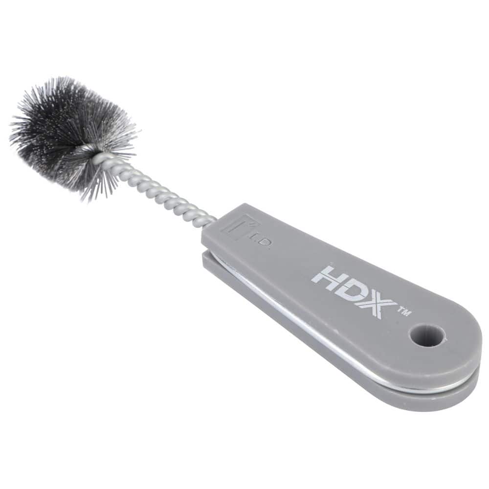 HDX 1 in. Heavy-Duty Fitting Brush with Steel Bristles 80-725-111 - The ...