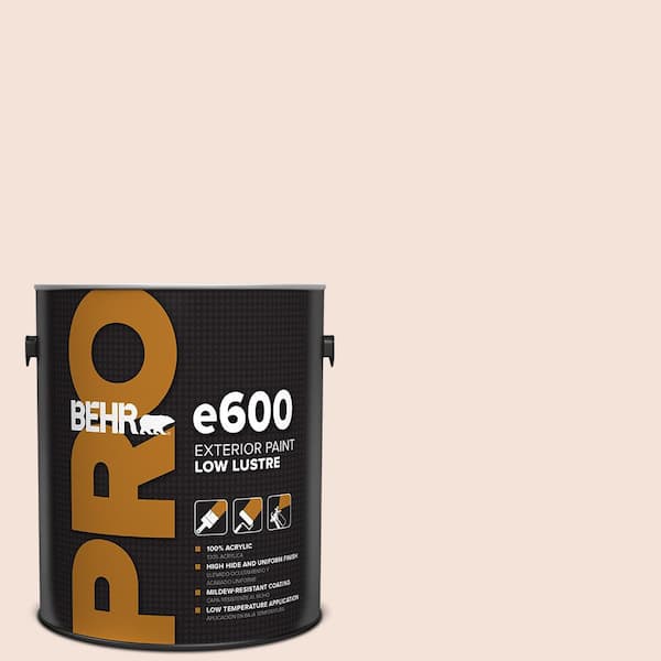 BEHR PRO 1 gal. #230E-1 Early Sunset Low Luster Exterior Paint PR62001 ...