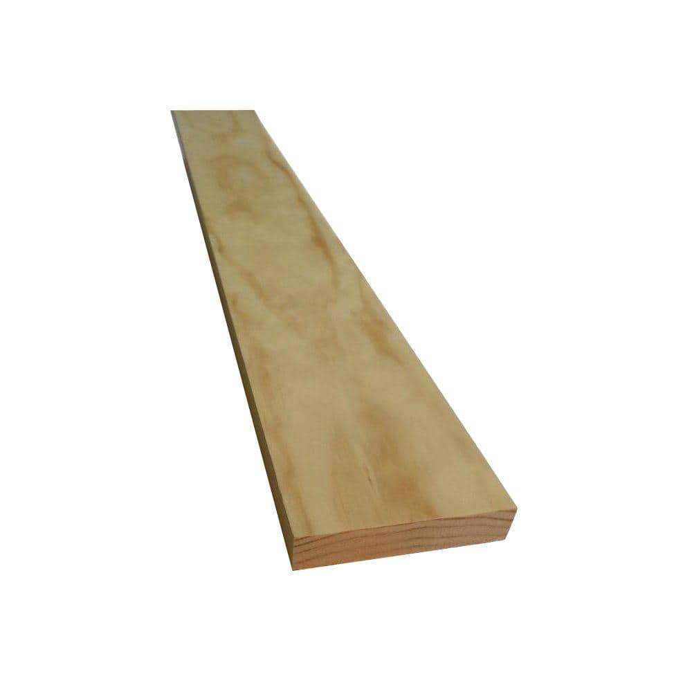 1 in. x 4 in. x 8 ft. Select Pine Board Select Pine 1 x 4 8' - The Home ...