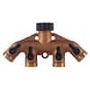 Melnor 4-Way Hose Faucet Connection 9009 - The Home Depot