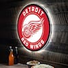 Evergreen Detroit Red Wings Round 23 in. Plug-in LED Lighted Sign ...