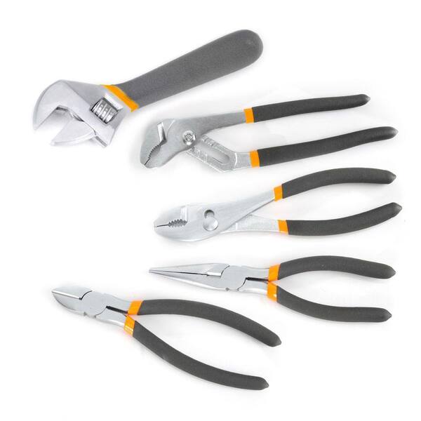 Anvil Plier Set (5-Piece) 012243 - The Home Depot