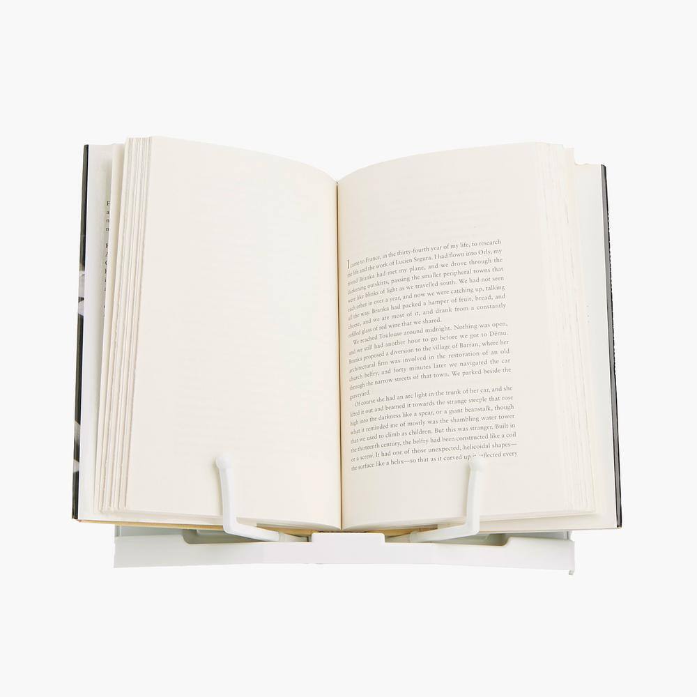 Mind Reader Book Stand with Easel, Portable Bookstand with Adjustable ...