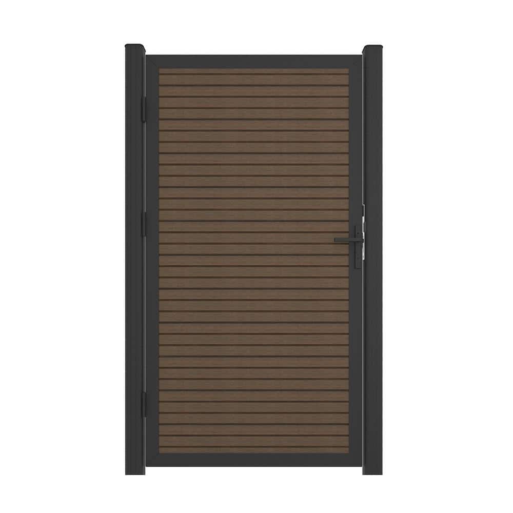 NewTechWood 38.25 in. x 71.62 in. UltraEasy Brazilian Ipe Composite ...