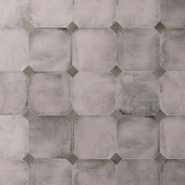 Merola Tile Laverton Octagon Arena with Taco Natural 8 in. x 8 in ...