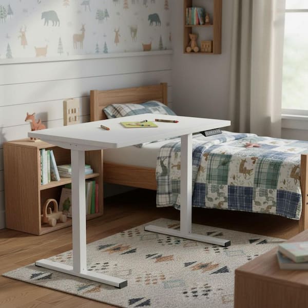 Homy Casa JKTLZQ 31 in. x 19in. Pure White and Snowy White Electric ...