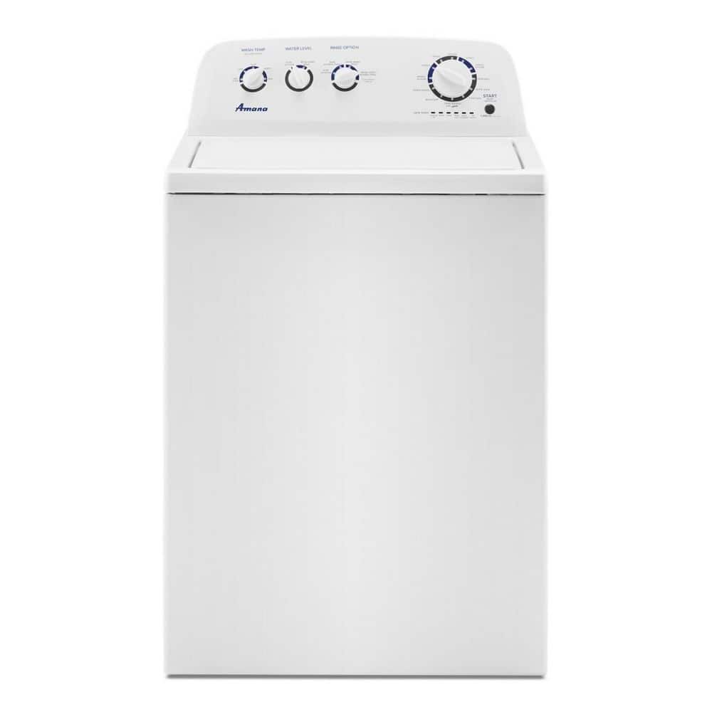 Amana 3.8 cu. ft. Large Capacity Top Load Washer in White with High ...
