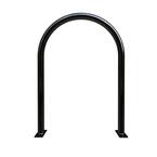 Dero Powder Coat Hoop Rack In-Ground Mount HR-IG-EPX - The Home Depot