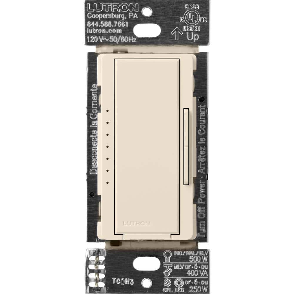 Lutron Maestro PRO LED+ Tap Dimmer Switch for 250W LED, 500W ELV, 400W ...