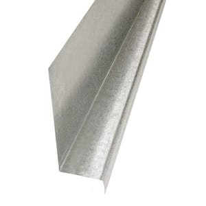 Gibraltar Building Products 1-1/4 in. x 1-3/8 x 8 ft. Galvanized Steel ...