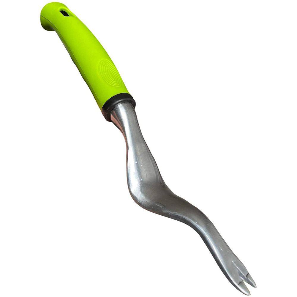 GARDEN GURU 12 in. Hand Weeder Tool with Ergonomic Handle ALWDR-NH ...