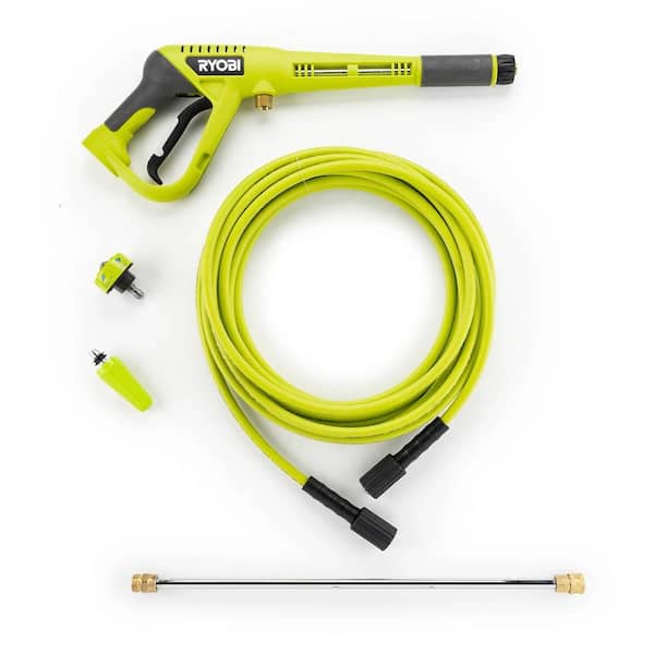 RYOBI 3000 PSI 1.1 GPM Cold Water Electric Pressure Washer and 12 in ...