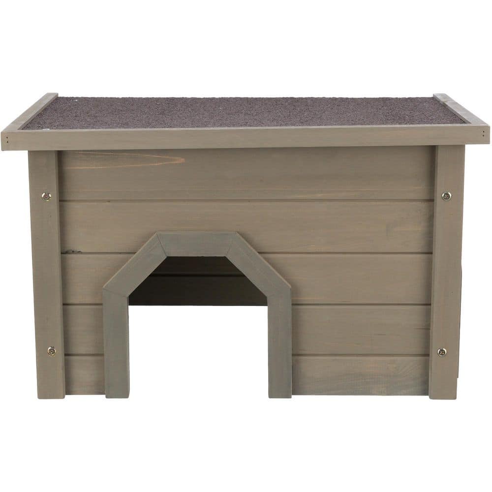 TRIXIE Natura Small Animal House, Gray-Green 62397 - The Home Depot