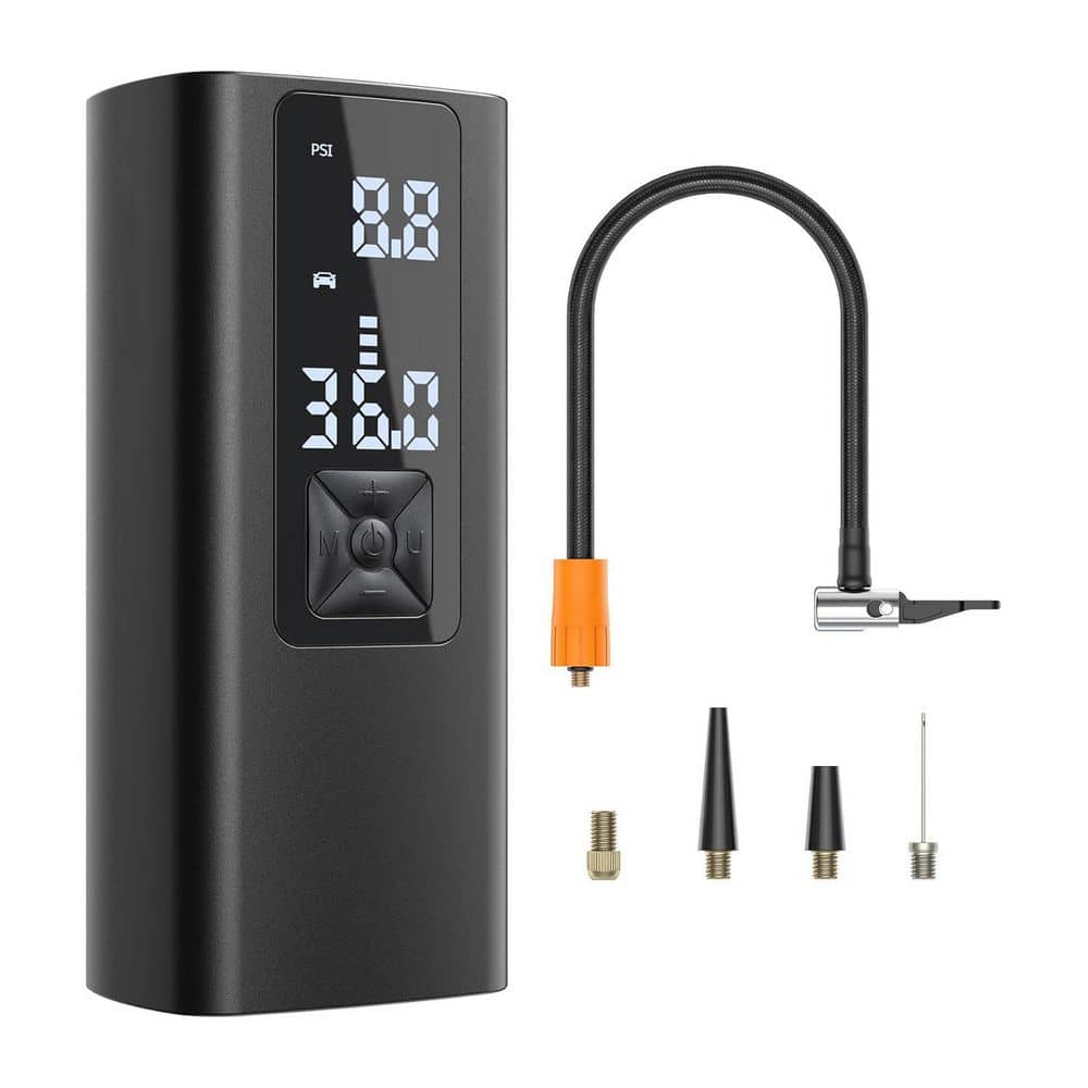 Ahfiwaso Tire Inflator 150 PSI Portable Electric Air Compressor with ...