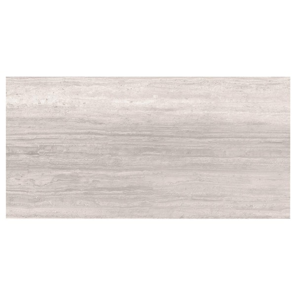 Ivy Hill Tile Atlanta White 4 in. x 0.31 in. Polished Porcelain Floor ...
