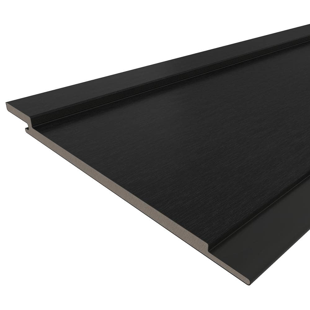 NewTechWood Board and Batten 10.94 in. x 144 in. Indian Ebony Composite ...