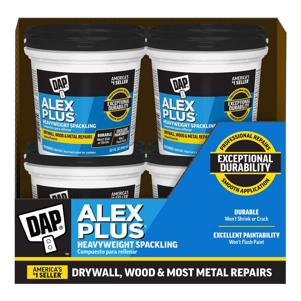 DAP Alex Plus 32 oz. High Performance Spackling Paste (8-Pack ...