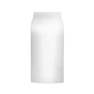 LWM 623 9/16 in. x 1-3/4 in. x 3-1/4 in. MDF Primed Radius Base Outside ...