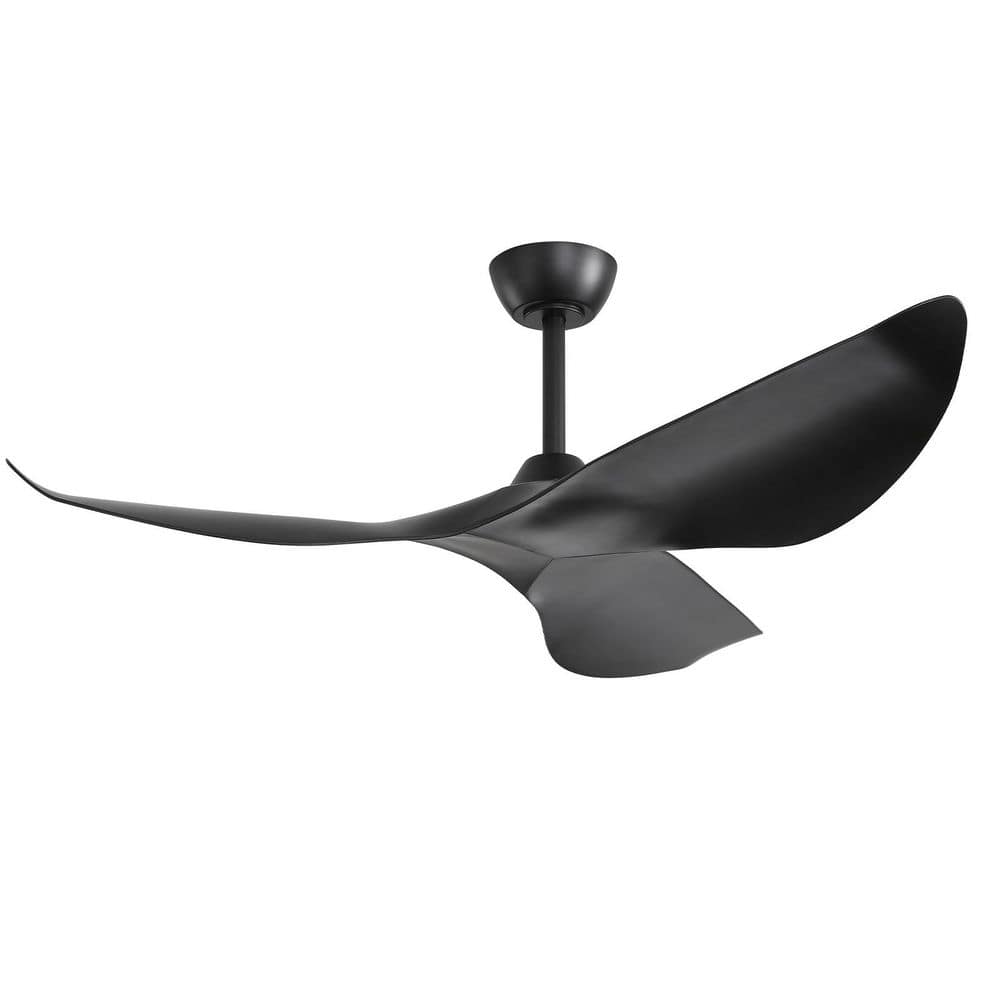 Reviews for Sofucor 38 in. Indoor/Outdoor Modern Black Ceiling Fan with ...