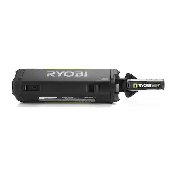 RYOBI USB Lithium Cordless Bluetooth Charging Speaker Kit with 2.0 Ah ...