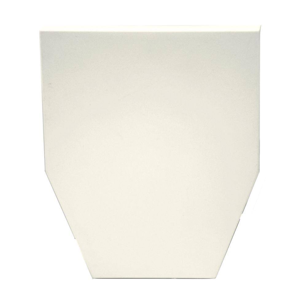 Builders Edge 6 in. Classic Dentil Window Header Keystone in 034 ...