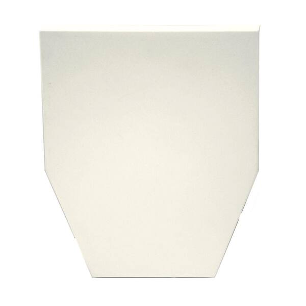 Builders Edge 6 in. Classic Dentil Window Header Keystone in 034 ...