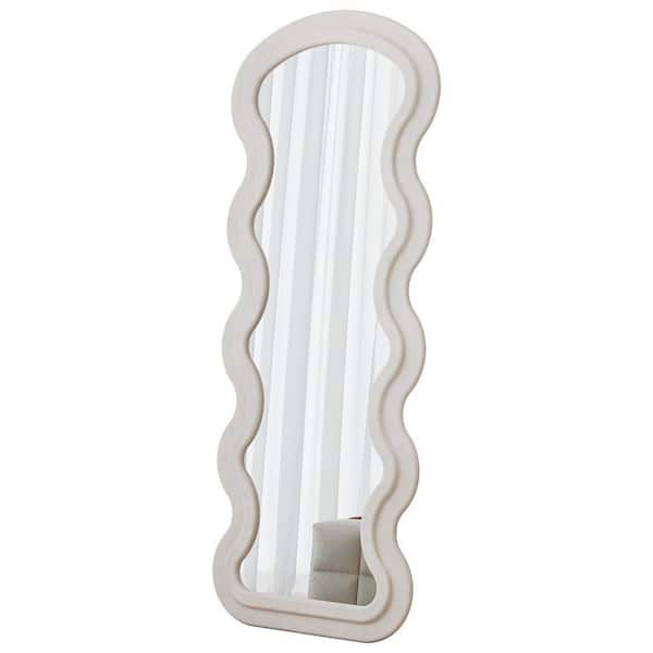PRIMROSE CARNATION LLC White 24 in. W x 63 in. H Wave Full Length ...