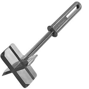 Zulay Kitchen Meat Chopper and Smasher - Dark Red Z-MT-CHPPR-DRK-RD ...