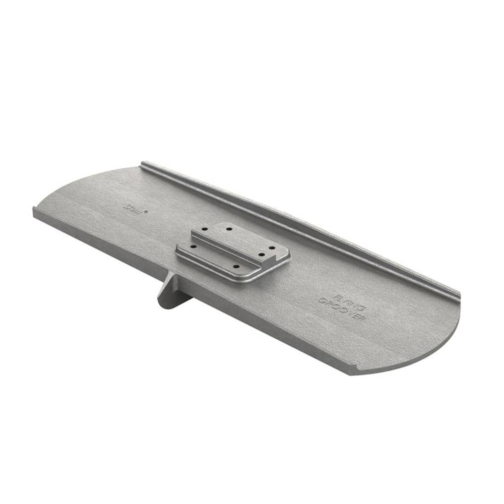 Bon Tool 24 in. x 8 in. Round End Flying Groover with 1 in. Single Bit ...