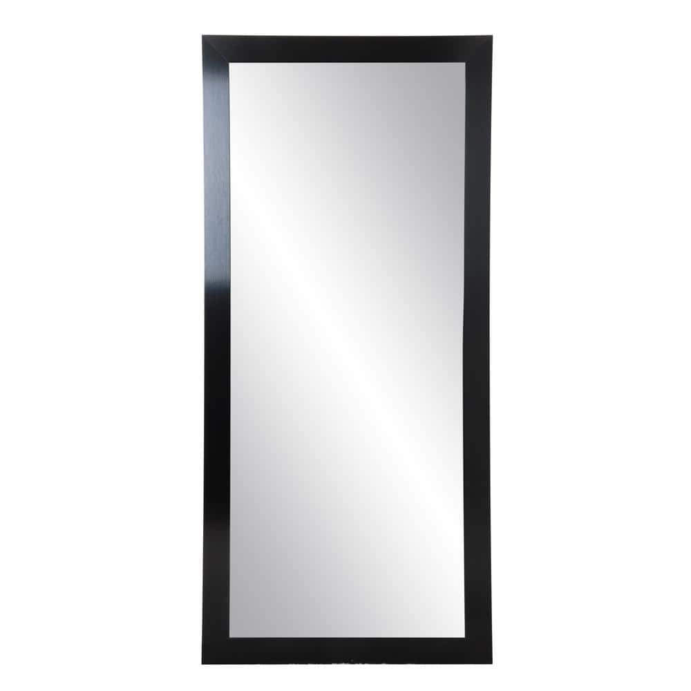 BrandtWorks Medium Black Modern Mirror (66 in. H X 32 in. W) BM080TS ...