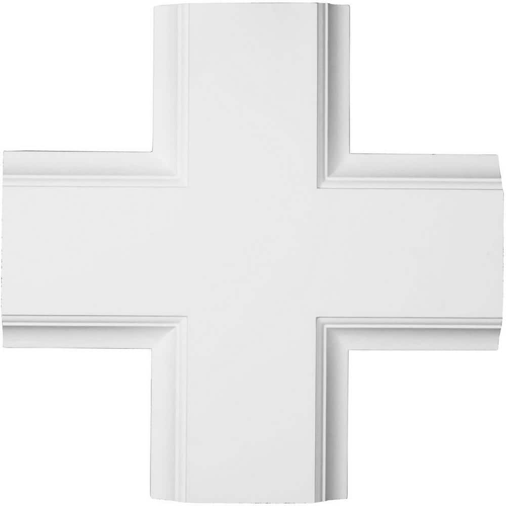 Ekena Millwork 20 in. Inner Cross Intersection for 8 in. Traditional ...