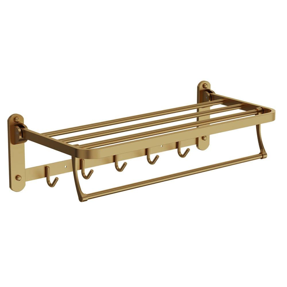 EVERSTEIN 1-Towel Holder Stainless Steel Double Layer Wall-Mounted ...