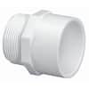 1 in. Schedule 40 PVC Pipe Male Adapter Slip x MIPT (Quantity 100) 436 ...